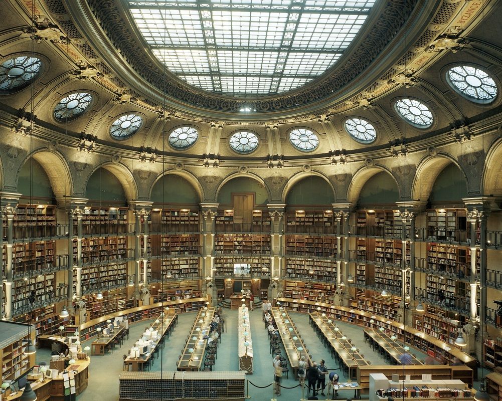 La salle Ovale | BnF - Site institutionnel